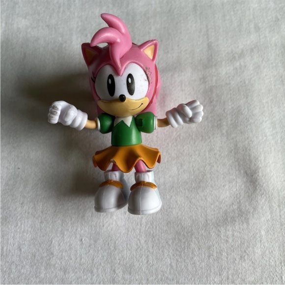 Sega | Toys | Colorful Cartoon Character Action Figure Amy Rose | Poshmark